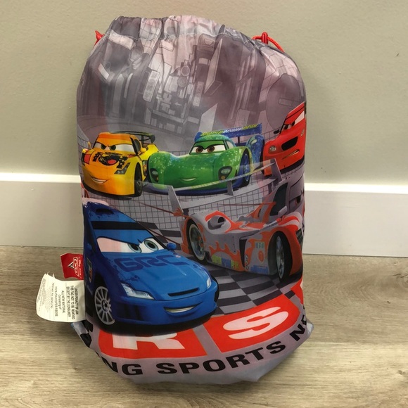 Disney | Bedding | Disney Pixar Cars Sleeping Bag Travel Set With Sling ...